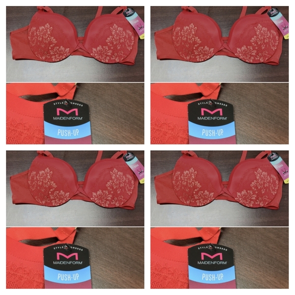Maidenform | Intimates & Sleepwear | 4 Bra Bundle Maidenform Pushup ...
